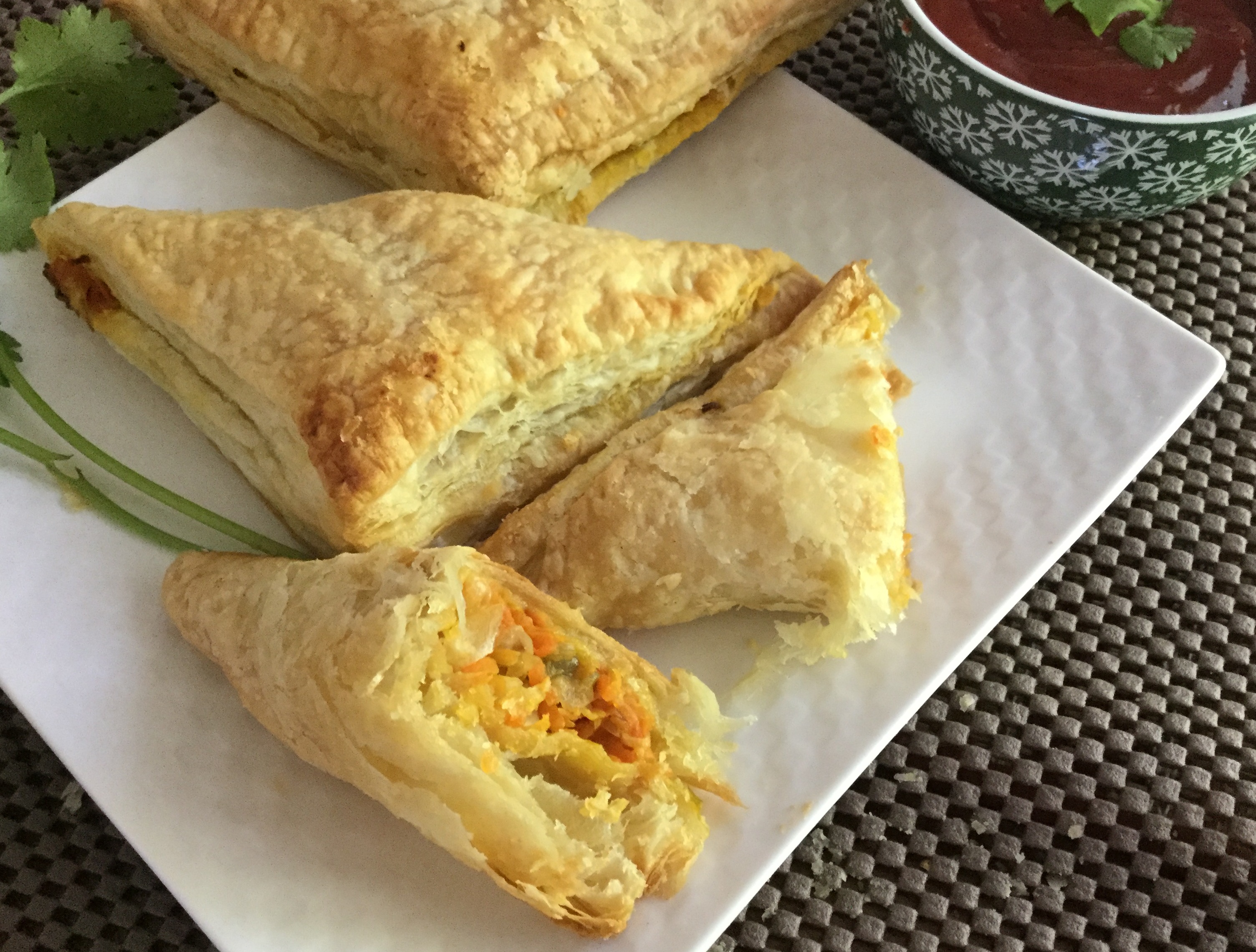 CHINESE VEG PUFFS - CurryandVanilla